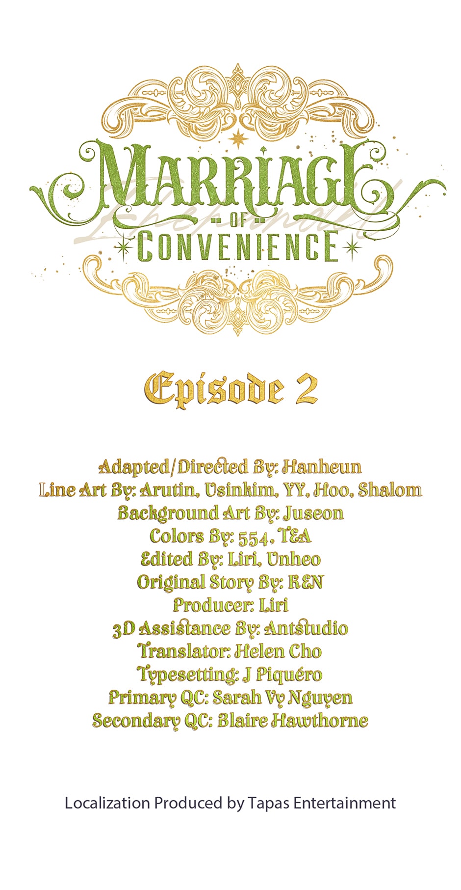 Read Marriage of Convenience :: 2. The Return Home | Tapas Comics