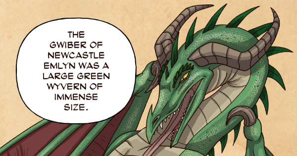 Read Mythic Mayhem :: The Tale Of The Gwiber Of Newcastle Emlyn | Tapas ...