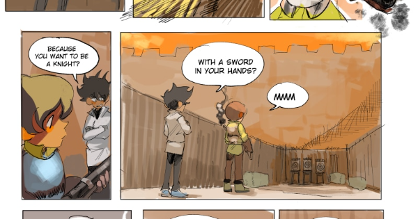 Read Knights of the Wandering Castle :: Chapter 1 Part 33 | Tapas Community