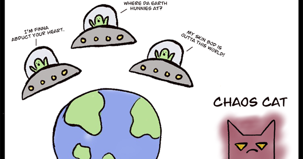 Read CHAOS CAT :: ALIENS! | Tapas Community