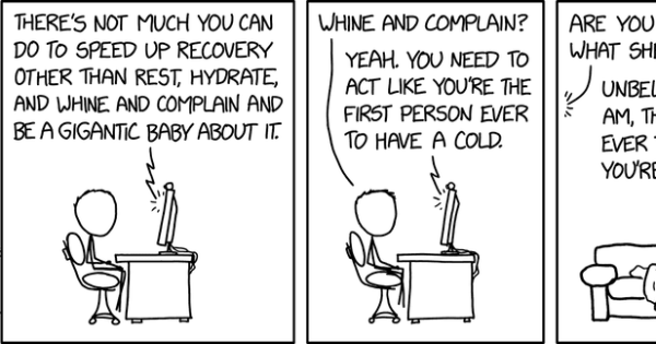 Read xkcd :: Cold Complaints | Tapas Comics