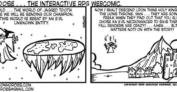 Read You Choose. . . The Interactive RPG Webcomic :: #004 | Tapas Community