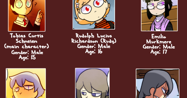Read Ghost Eyes :: Character List | Tapas Community