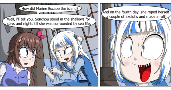 Read Houshou Marine as Jack Sparrow :: The Great Escape | Tapas Community