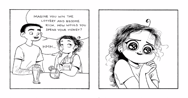 Read Cassandra Comics :: If I win the lottery | Tapas Community