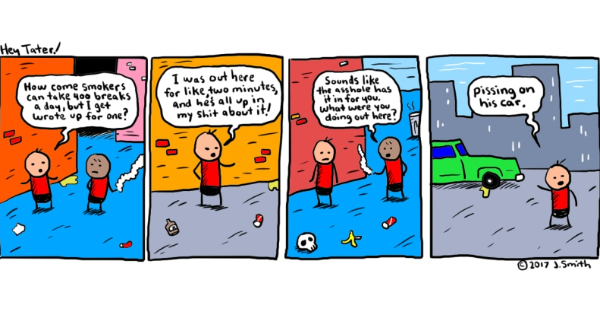 Read Hey Tater! :: Smoker's Right's | Tapas Comics