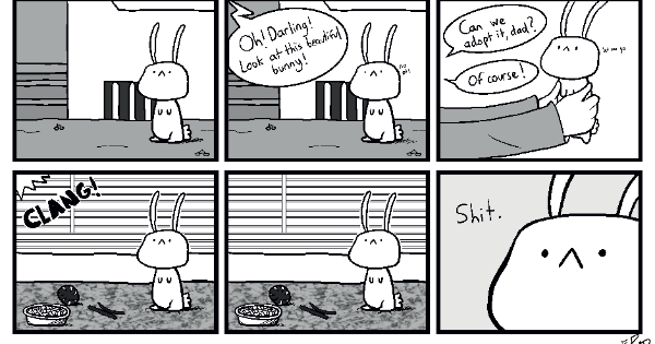 Read The Passive Adventures of Bunbun :: The adoption | Tapas Community