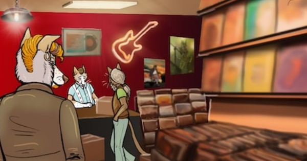 Read Psychopomp Comic :: Issue 1 - Bad Moon Rising - Pages 1-5 | Tapas ...