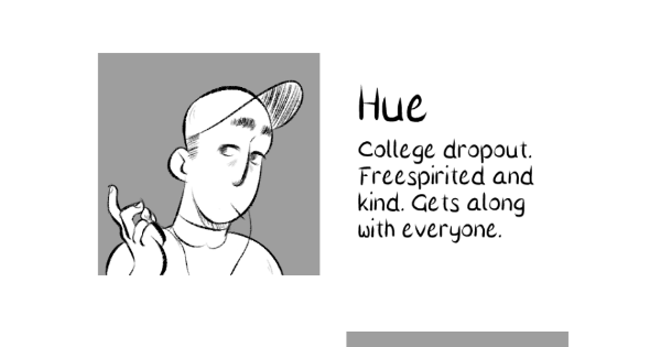Read Good for Hue :: Character Introduction | Tapas Community