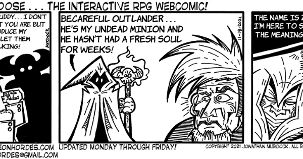 Read You Choose. . . The Interactive RPG Webcomic :: #279 | Tapas Community