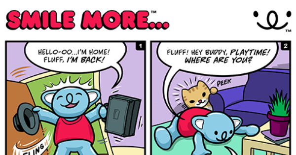 Read Smile More… the kid friendly webcomic :: Cat Capers | Tapas Community
