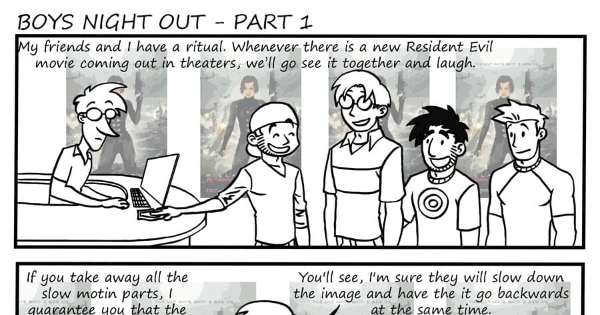 Read Will and Raph Chronicles :: Boy’s night out - Part 1 | Tapas Community