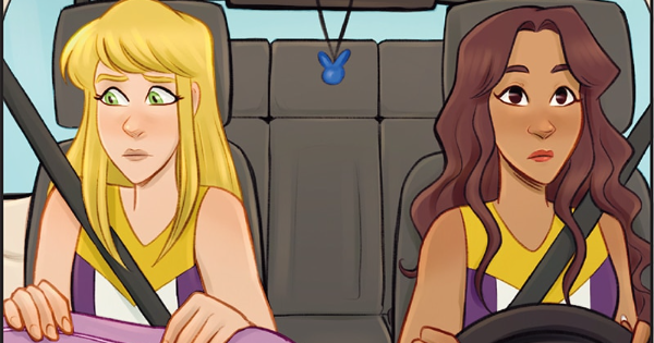 Read Slice of Life [GL] :: Ch. 33: Carpool (1/2) | Tapas Comics