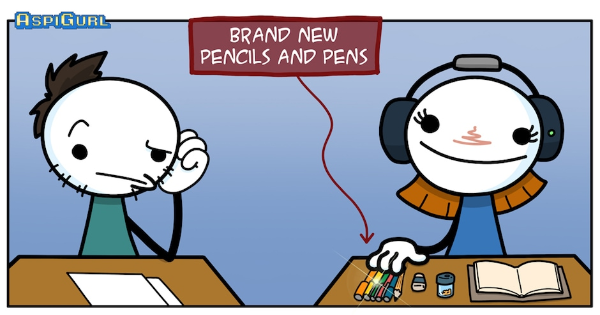 Read Lily Spectrum :: Borrowing a pen | Tapas Community