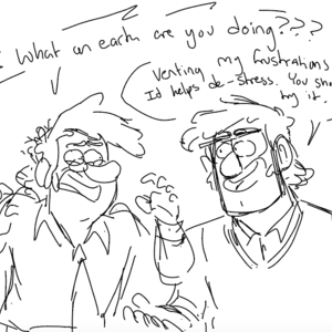 Read General GF Comics :: (College Ford and Fiddleford) Stress Relief ...