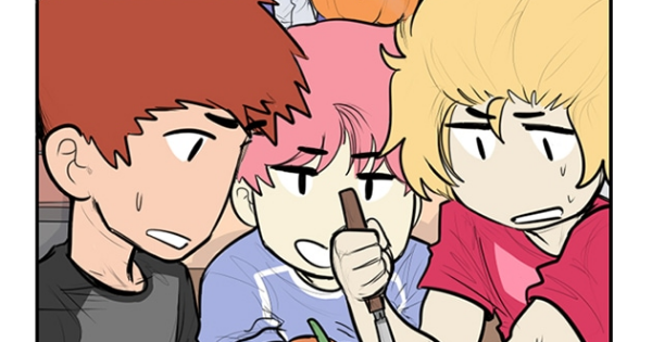 Read Ghost Roommate :: Carving Pumpkins | Tapas Community