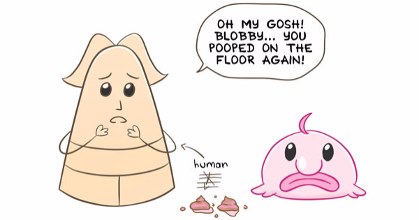 Read Blobby Fishy! :: Blob as Snot | Tapas Community