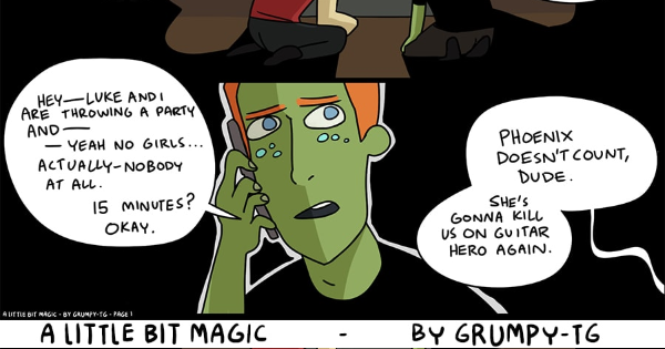Read A Little Bit Magic :: A Little Bit Magic - Chapter 1 | Tapas Community