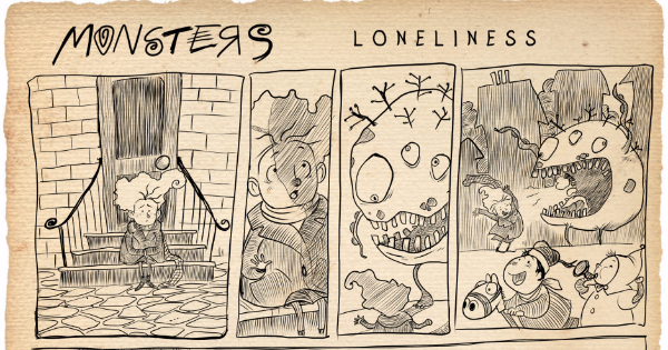 Read Monsters :: Loneliness | Tapas Comics