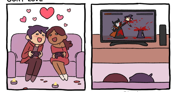 Read Clueless Hero :: Gory Love | Tapas Community