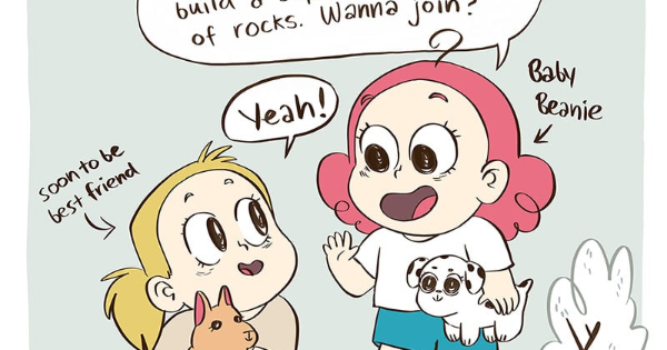 Read Beanie's Comics :: Making Friends | Tapas Community