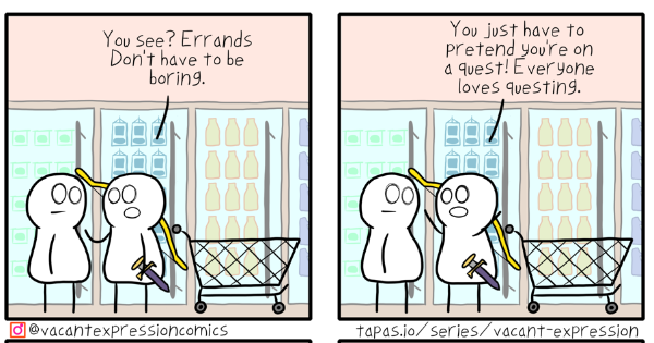 Read Vacant Expression :: Errand Quest | Tapas Community