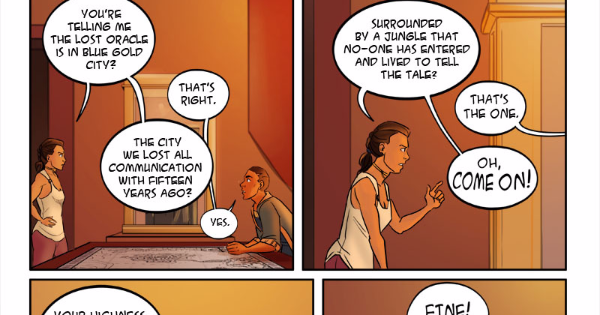 Read The Lost Oracle :: Chapter 1 page 19-21 [end of chapter] | Tapas ...