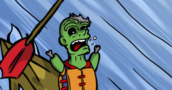 Read One Shot Left :: Unhappy Zombies: Kayak | Tapas Community