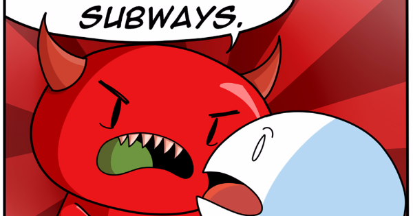 Read Theodd1sout :: Subway Satan | Tapas Community