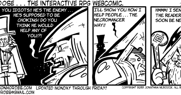 Read You Choose. . . The Interactive RPG Webcomic :: #341 | Tapas Community