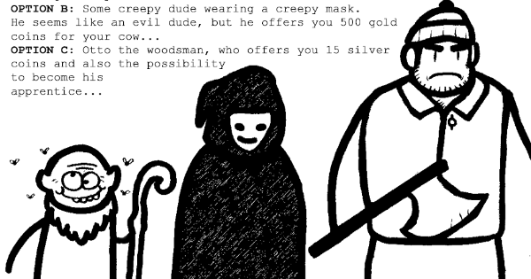 Read Jack and the Beanstalk :: Jack tries to sell the cow | Tapas Community