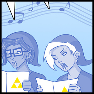 Read Gamer Girl Pinups :: Linkmas: Day 7 | Tapas Community