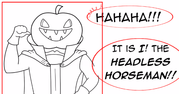 Read Theodd1sout :: The Headless Horseman (lineart) | Tapas Community