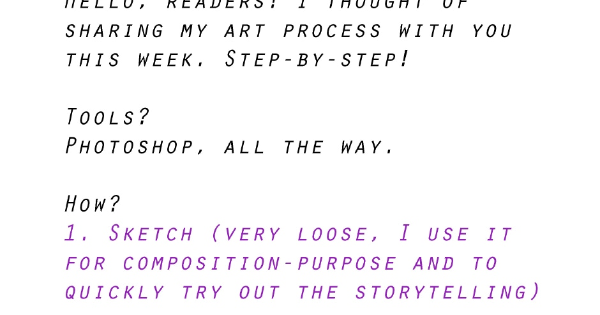 Read Junkwraith :: My Art Process (tutorial) | Tapas Community