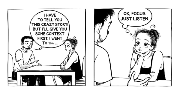 Read Cassandra Comics :: Just listen | Tapas Community