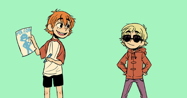 Read Humor Me - Gallery - :: Ronnie and Lucian by Delmo | Tapas Community