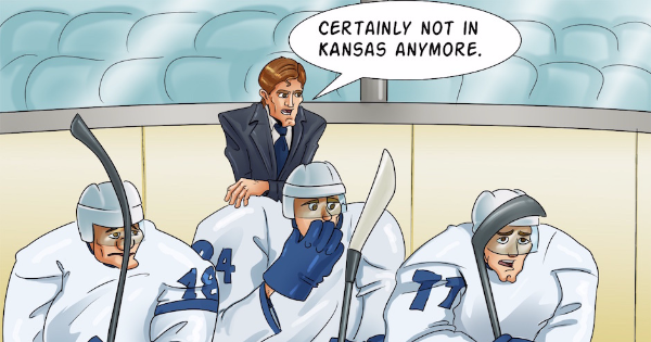Read The Hockey Comic :: A Long Way from Home | Tapas Community
