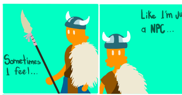 Read Sad Comics for Sad people :: NPC | Tapas Community