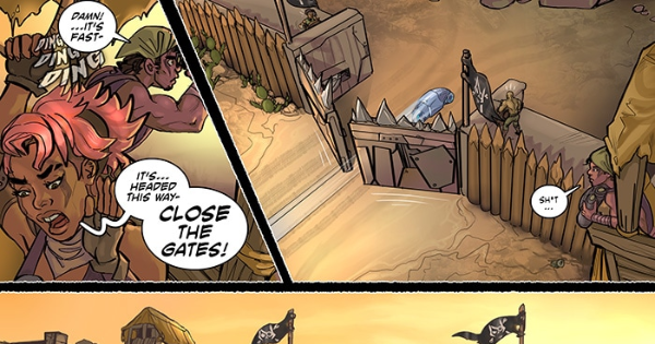 Read RetroBlade :: Close the gates! | Tapas Community