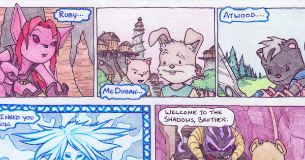 Read Squeak: Shadows of the Thorn :: Shadows 13 | Tapas Community