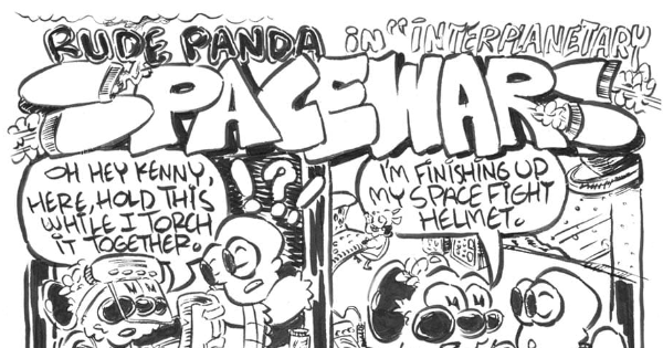 Read RUDE PANDA :: SPACE WARS !! Helmet ... | Tapas Community