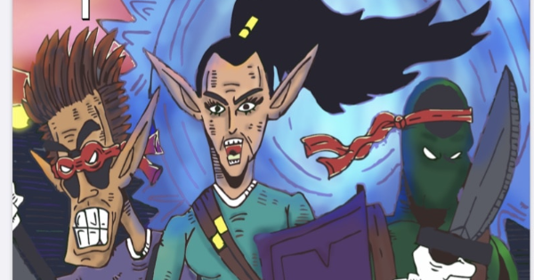 Read Space Magic, by Marlon Reyes :: Wizards vs. Goblins | Tapas Community