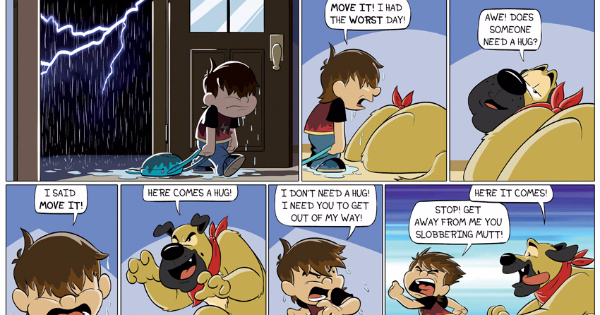 Read AJ & Magnus :: Who Needs a Hug? | Tapas Community