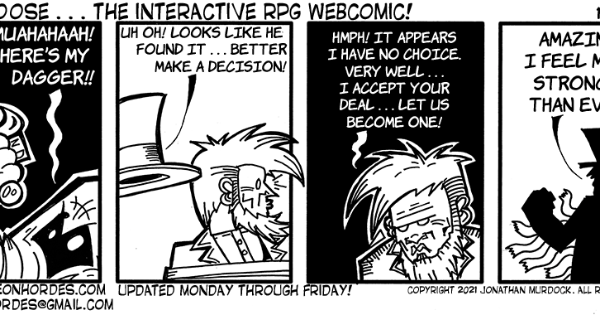 Read You Choose. . . The Interactive RPG Webcomic :: #306 | Tapas Community