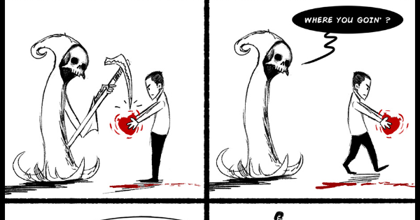 Read Dude and Death vs Life :: 1 | Tapas Community