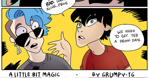 Read A Little Bit Magic :: A Little Bit Magic - Chapter 4 | Tapas Community