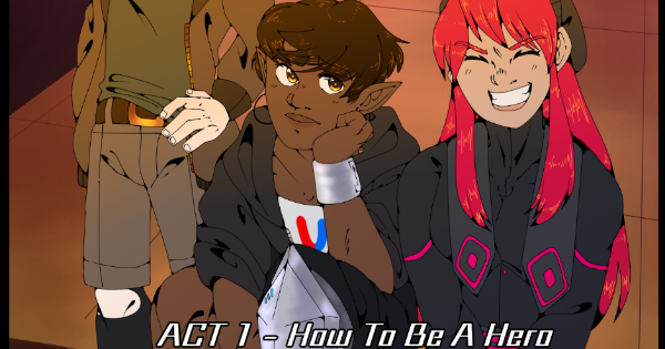 Read ACHLUOPHOBIA: Fear of the Dark :: ACT 1 - How To Be A Hero | Tapas ...