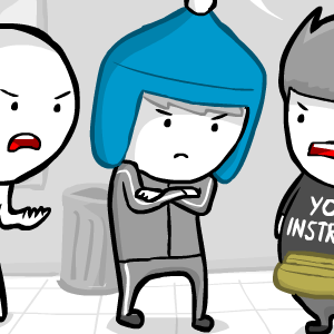 Read Cheer Up, Emo Kid :: Odd Man Out | Tapas Community
