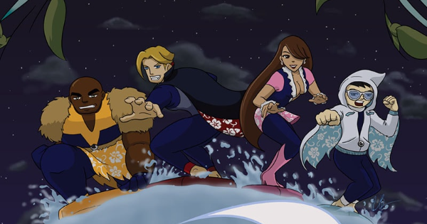 Read The Night Surfers :: The Beginning | Tapas Community