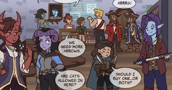 Read Sugar and Swords :: Adventuring Party | Tapas Community